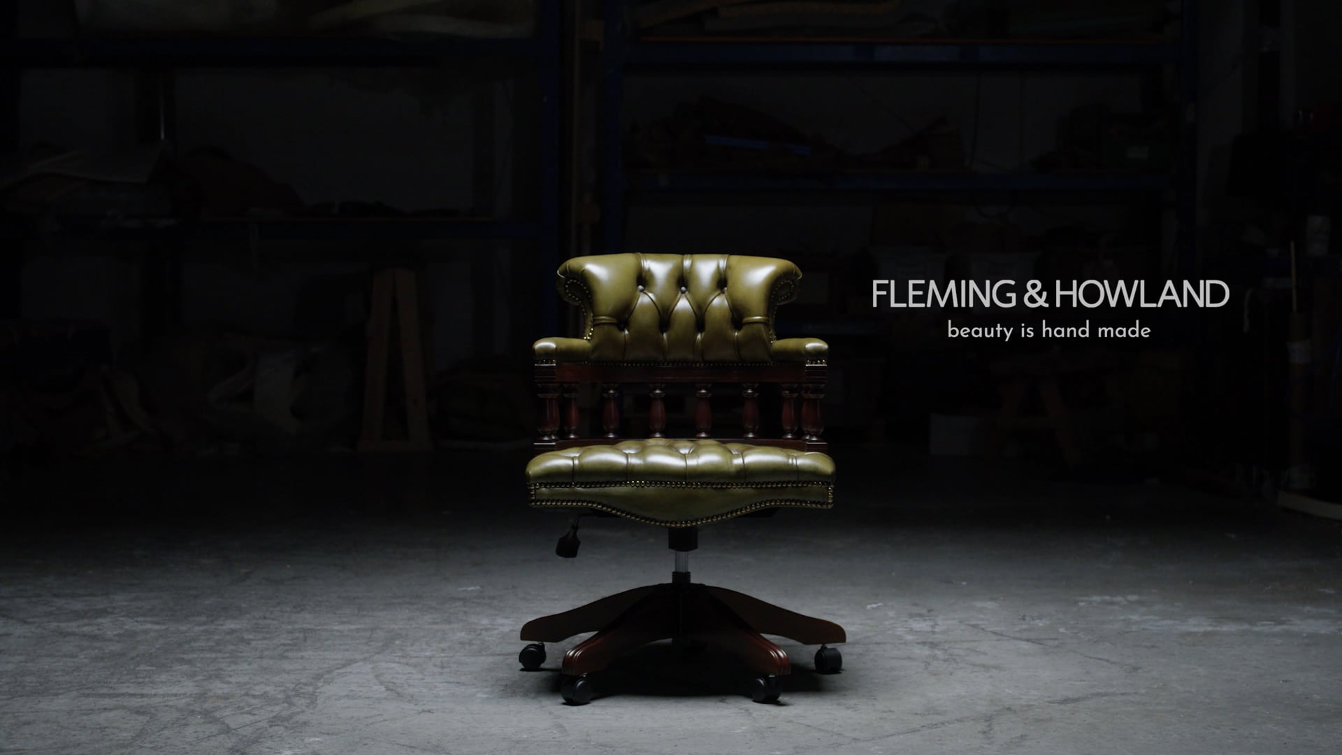 Captain Chesterfield Office Chair | Heirloom | Fleming Howland