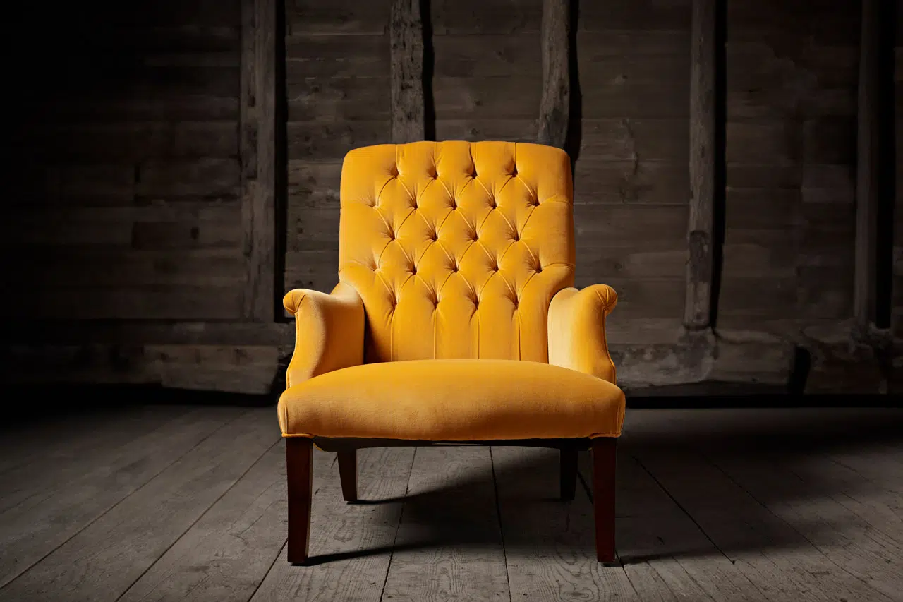 Velvet Chesterfield Sofa | Handmde by Fleming Howland®