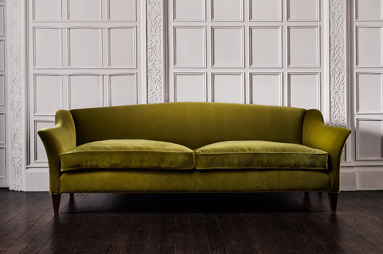 Velvet Chesterfield Sofa | Handmde by Fleming Howland®