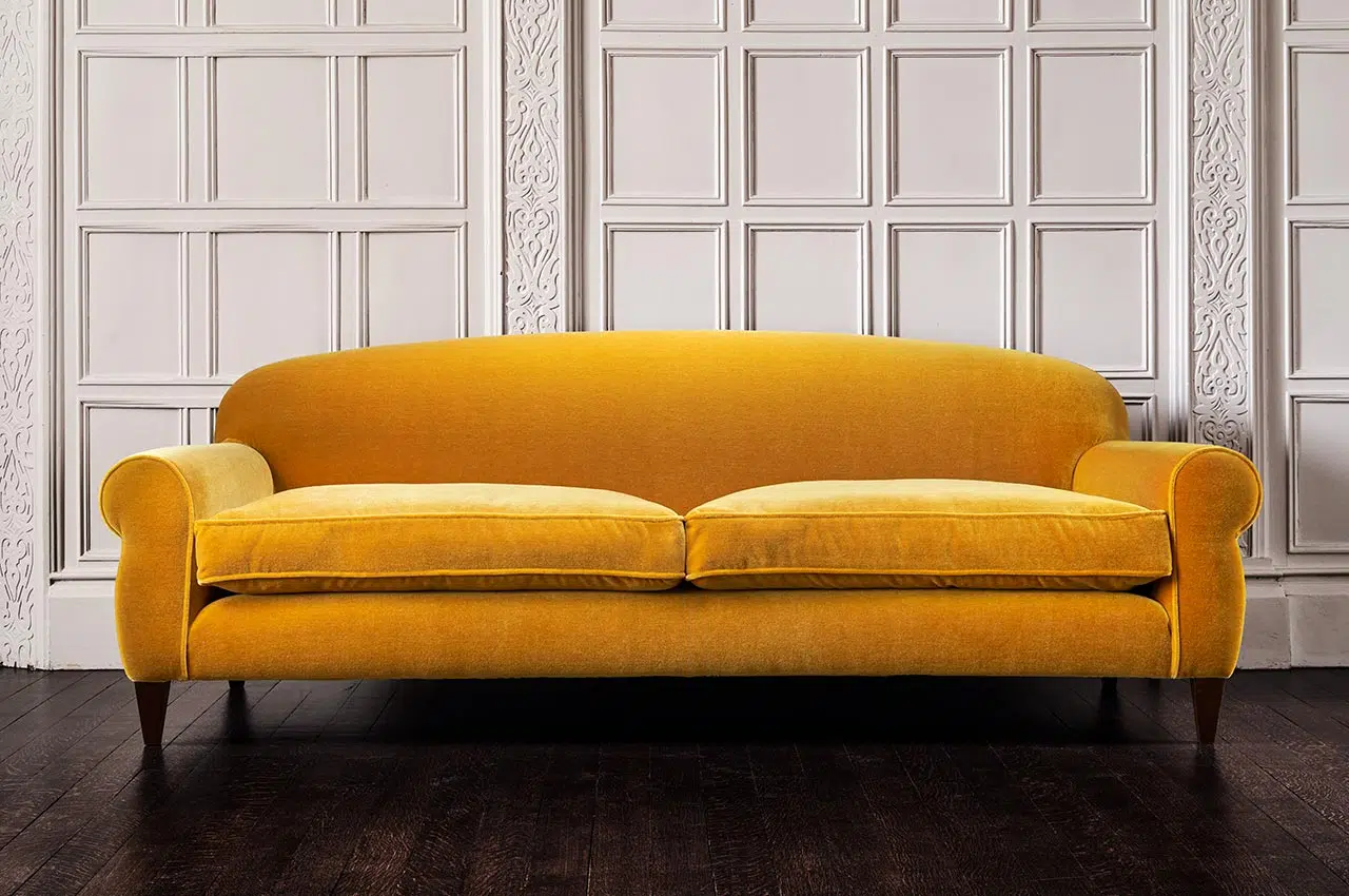 Velvet Chesterfield Sofa | Handmde by Fleming Howland®
